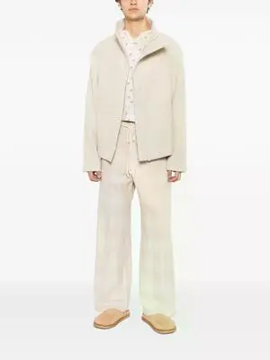 YOUNG N SANG Check-pattern Drawstring Trousers