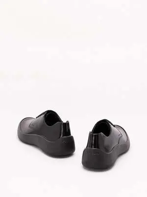 Prada Brushed Leather Laced Shoes