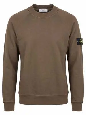 Stone Island Tubular Cotton Fleece Sweatshirt - Multicolor