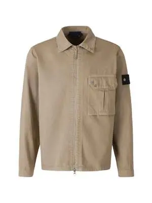 Stone Island Light Bull Denim-tc` Shirts - Multicolor