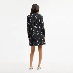COACH OUTLET Tie Neck Star Dress