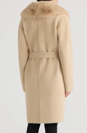 NVLT Belted Sailor Collar Coatigan