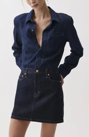 PISTOLA Pixie Denim Miniskirt