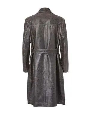 Fendi Leather Trench - Multicolor