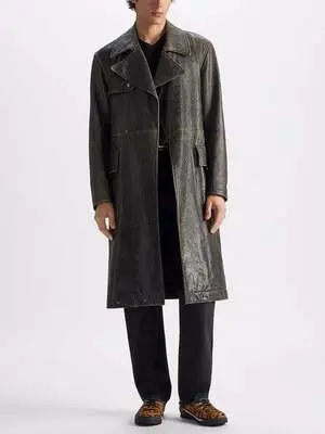 Fendi Leather Trench - Multicolor