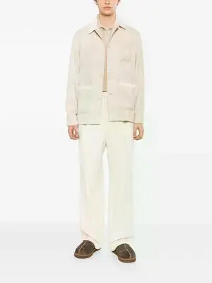 YOUNG N SANG Check-pattern Patch-pocket Jacket
