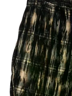 DOUBLET Check-pattern Trousers