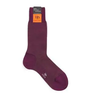DORE DORE Wool-blend Caviar Socks - Pink