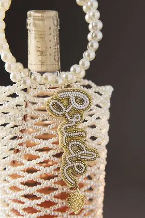 Anthropologie Pearl Bride Charm We Bag