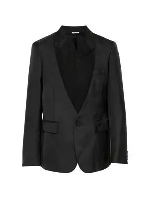 Comme Des Garçons Cut-out Single-breasted Blazer