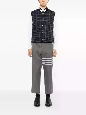 Thom Browne Down-filled Snap-front Gilet