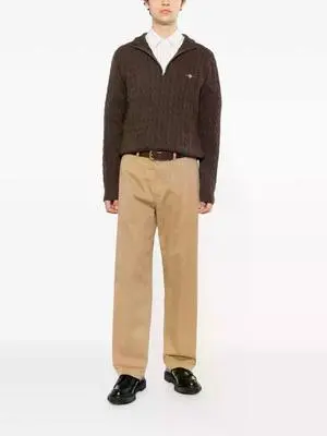 Gant Logo-embroidered Jumper