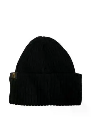 Comme Des Garçons Ribbed-knit Beanie Hat