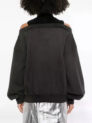 Mihara Yasuhiro Cold-shoulder Panelled Sweater