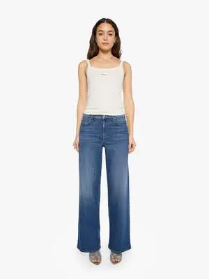 MOTHER The Rerun Zip Sneak Deluxe Edition Jeans - Blue