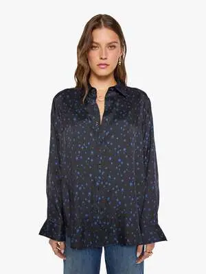 MOTHER The Bestie Rock Star Shirt - Black