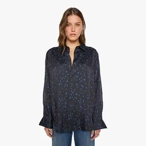 MOTHER The Bestie Rock Star Shirt - Black
