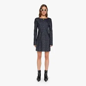 MOTHER The Slip Up Mini Dress Rock Star Skirt