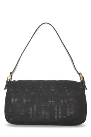 Fendi Multicolor Zucchino Canvas Baguette