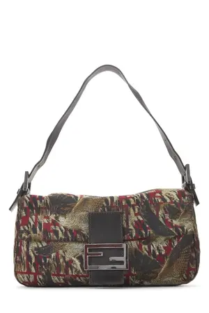 Fendi Multicolor Falcon Baguette