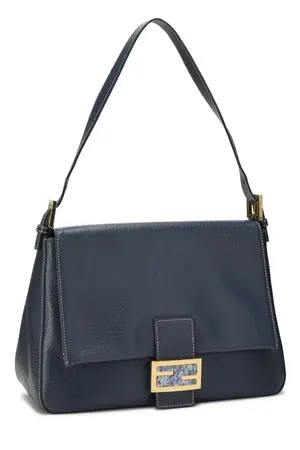 Fendi Blue Leather Mama