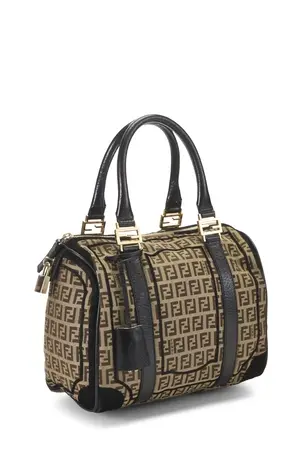 Fendi Zucchino Canvas Boston