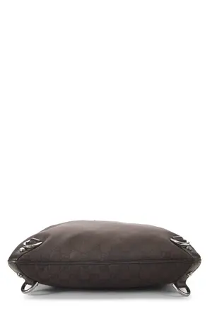 Gucci Gg Nylon D-ring Abbey Messenger - Brown