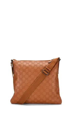 Gucci Orange Ssima Pocket Messenger