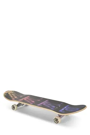 LOUIS VUITTON Multicolor Wood Monogram Illusion Skateboard - Multi