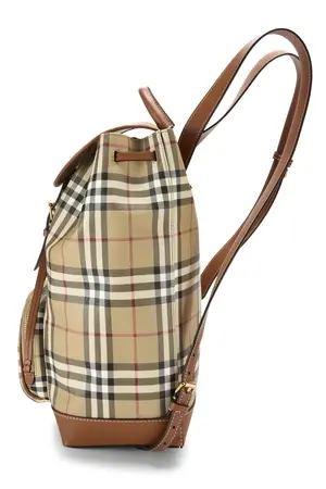 Burberry Coated Vintage Check Backpack