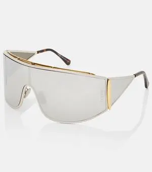 Loewe Speed Shield Sunglasses - Silver
