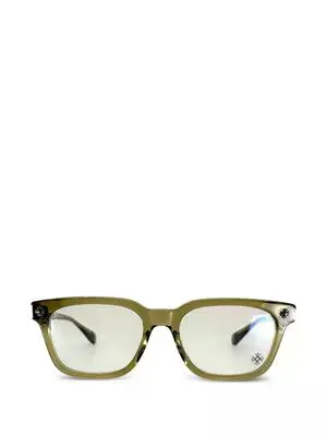 Chrome Hearts Cox Ucker Square-frame Glasses - Brown