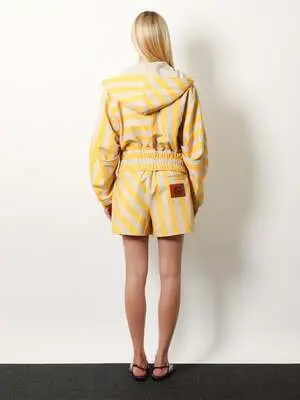 Fendi Cotton And Linen Jacket - Multicolor