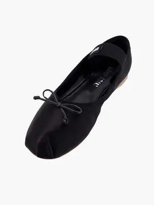 Miu Miu Satin Ballet Flats - Multicolor