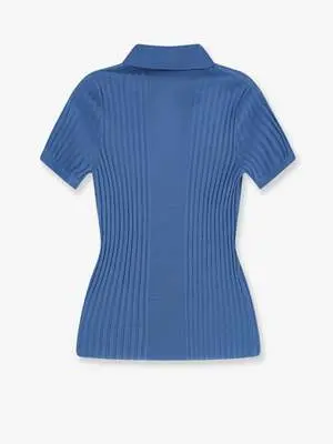 Miu Miu Virgin Wool Polo Shirt