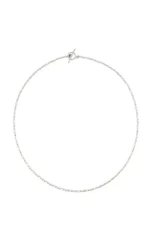 Agmes Small Theo Sterling Necklace - Silver