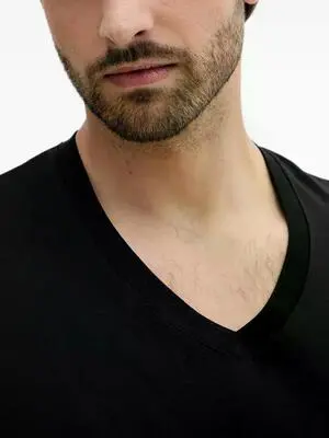 Armani Exchange Logo-print V-neck T-shirt