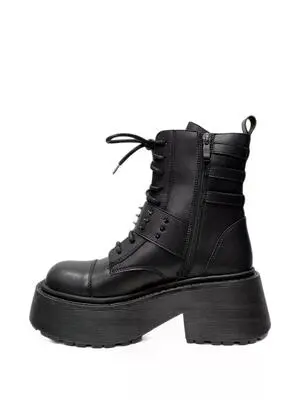 ALTERCORE Abyss Spiked Buckled Boots