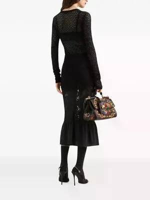 Dolce & Gabbana Lace Skirt - Black