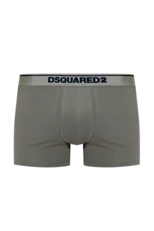 Dsquared2 Logo Boxer Briefs - Grey