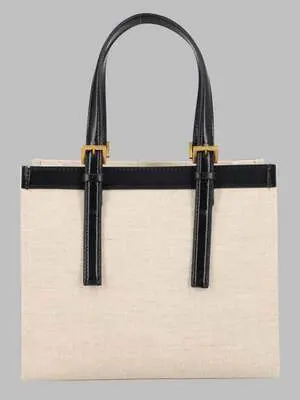 Versace Borsa Tote Rivière Mini - Cream