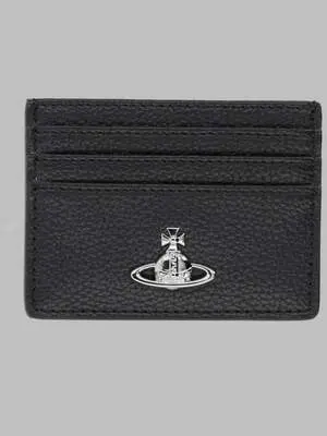 VIVIENNE WESTWOOD Portacarte Flat - Black