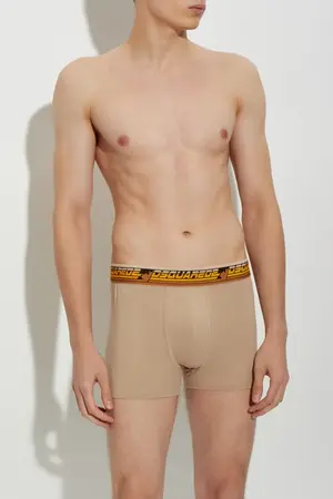 Dsquared2 Logo Boxer Briefs - Beige