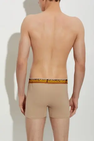 Dsquared2 Logo Boxer Briefs - Beige