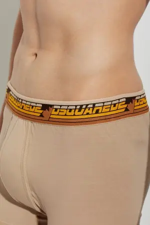 Dsquared2 Logo Boxer Briefs - Beige