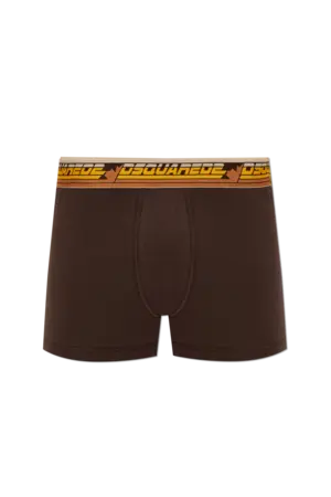 Dsquared2 Logo Boxer Briefs - Brown