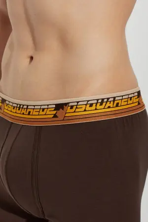 Dsquared2 Logo Boxer Briefs - Brown