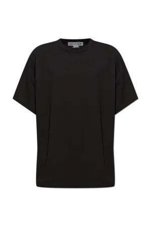 Comme Des Garçons Asymmetric Cotton T-shirt - Black