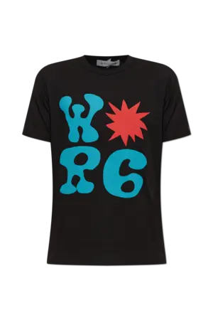 Comme Des Garçons Printed T-shirt - Black