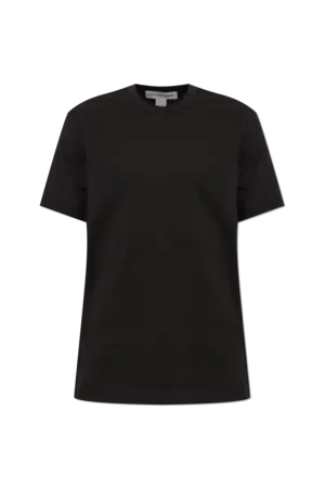 Comme Des Garçons Cotton Crew Neck T-shirt - Black
